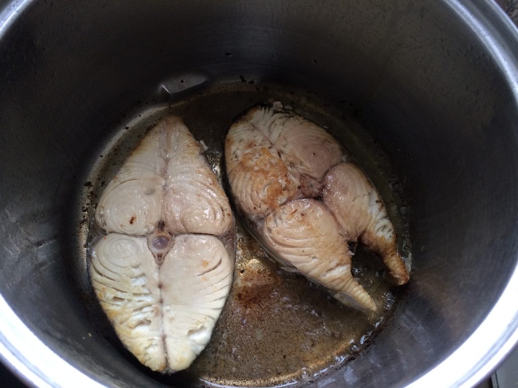 Vietnamese Fish with Pineapple Dish – Cá Thu Kho Khóm – (Tenggiri Fish ...