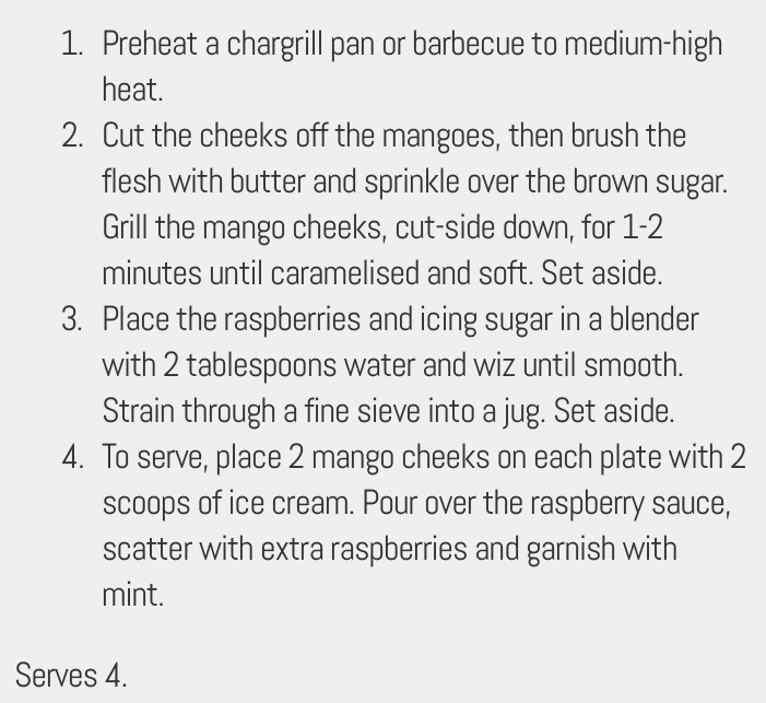 Mango 🥭 Melba – Leaf Blogazine