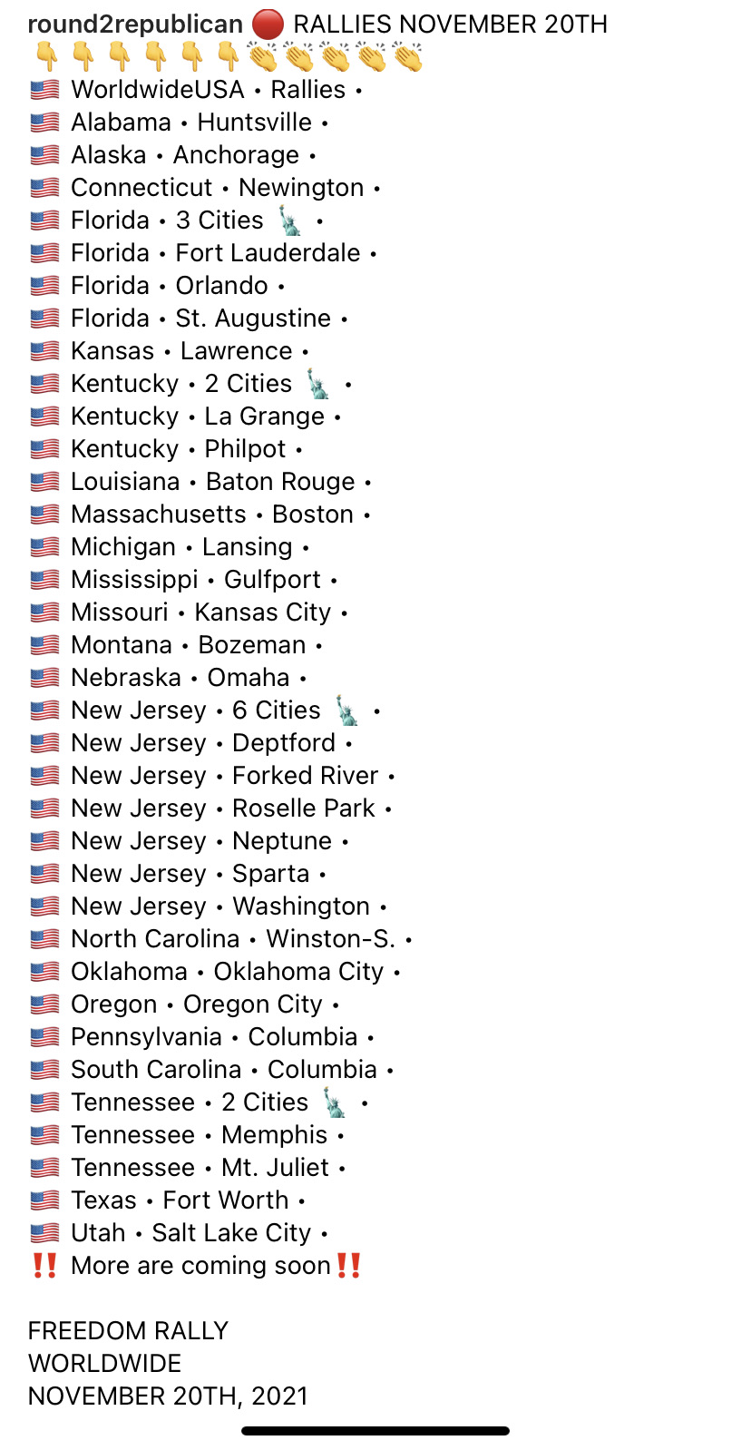 Freedom Rally USA – Leaf Blogazine