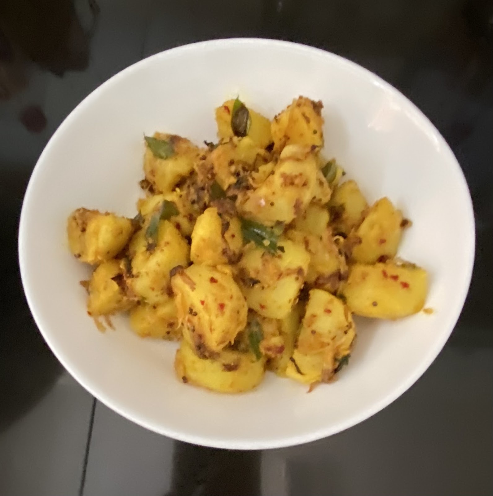 Potato Tempered or Ala Thel Dhala – Leaf Blogazine